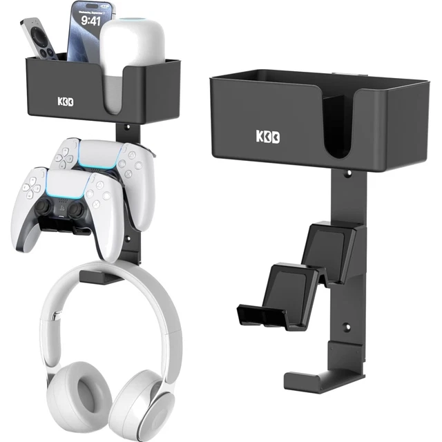 4 IN 1 Controller Wandhalterung, Dual Halter Wand für Controller und ...