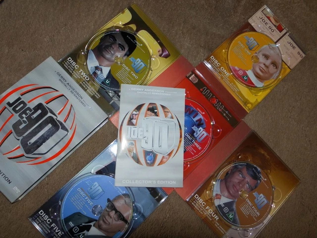JOE 90: 5 DVD BOX SET:COMPLETE SERIES:NE DVD region 2 £16.00 - PicClick UK