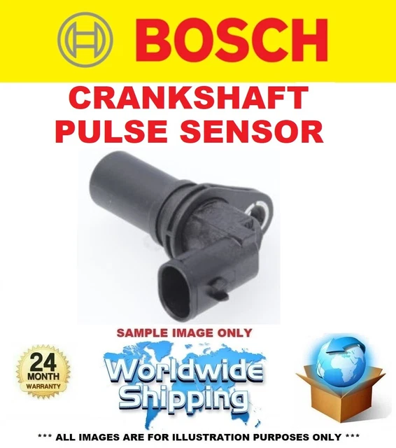 BOSCH CRANKSHAFT PULSE SENSOR for SKODA OCTAVIA III 2.0 TDI 2012->on £ ...