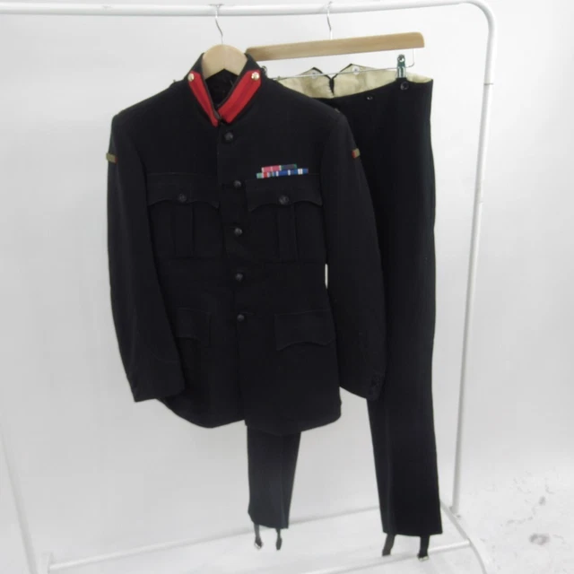 BRITISH ARMY LIGHT Infantry Uniform Mens Tunic Trousers Emerald Green ...