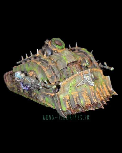 WARHAMMER 40K CHAOS DEATH GUARD PLAGUEBURST CRAWLER pro painted EUR 80 ...