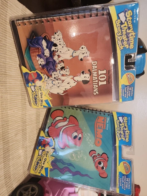 FINDING NEMO 101 Dalmatians Spinmaster Storytime Theater Cartridge RARE ...