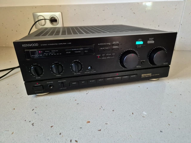 AMPLI HI FI KENWOOD A-94 integrated stereo amplifier 1990 - 2 x 75 W ...