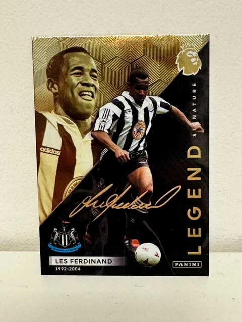 PANINI ADRENALYN XL 2023/24 2024 Les Ferdinand Signature Legend Édition ...