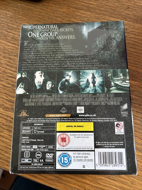 POLTERGEIST THE LEGACY Season 1 (2006) Richard B. Lewis DVD Region 2 ...