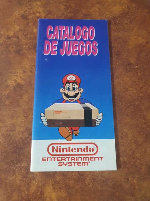 RARE! NEW OLD stock vintage 1990 Nintendo NES Video Game Catalog ...