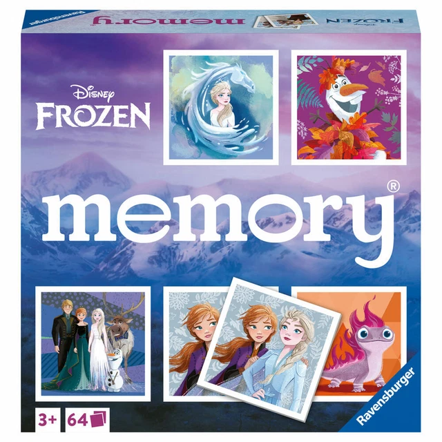 RAVENSBURGER MEMORIA DISNEY Frozen juego de memoria infantil juego ...