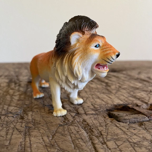 BOLEY NATURE WORLD Toy Realistic Lion and Elephant Wild Jungle Animal ...