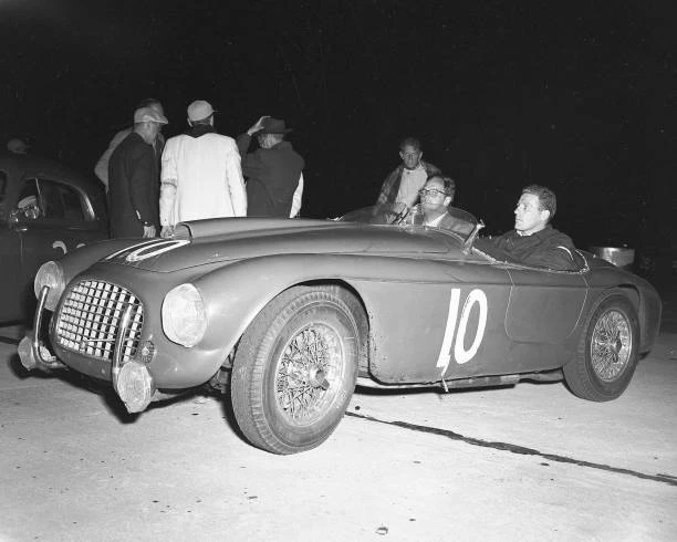 1950 FERRARI 166 driven fifth place finish Sam Collier Memorial Gr- Old ...