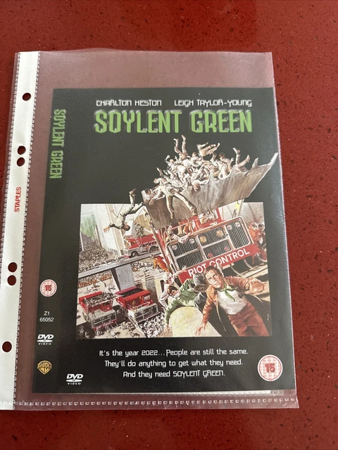 SOYLENT GREEN (DVD, 1973) Charlton Heston, Leigh Taylor-Young - Crime ...