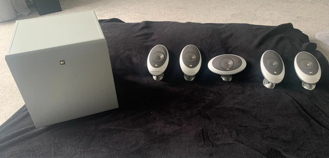 KEFF 5.1 SPEAKERS And Sub Woofer Sound System £80.00 - PicClick UK