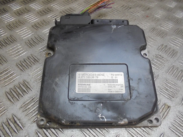 2006 MERCEDES C-CLASS W203 C180 Kompressor Engine Ecu A2711535679 £35. ...
