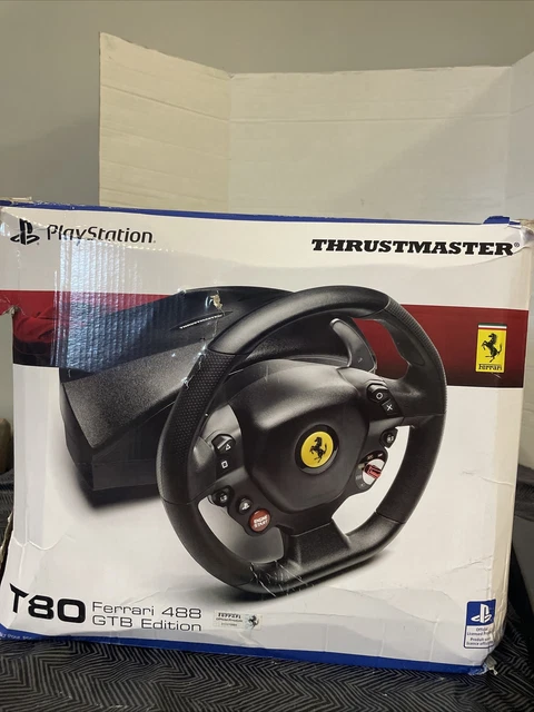 THRUSTMASTER T80 RW Ferrari 488 GTB Edition Racing Wheel For PS4 / PC ...