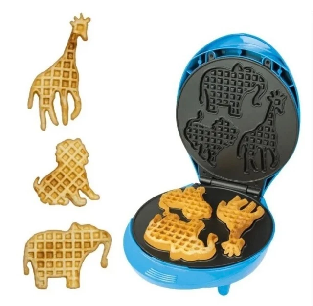 ANIMAL PLANET WAFFLE Maker / Makes 3 Novelty Animal Shape Waffles £27. ...