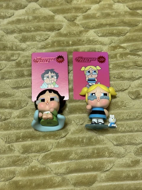 POP MART CRY Baby Figure Powerpuff Girls Bubbles & Buttercup Used £78. ...