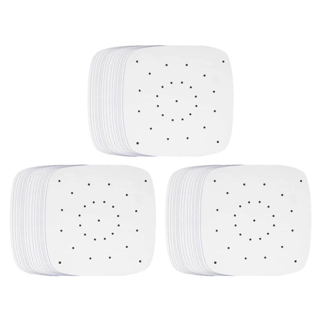 300X FRIGGITRICE AD Aria Pergamena Carta Forata Non Sbiancata Quadrata ...