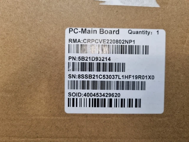 LENOVO THINKPAD (T14S Gen 2/X13 Gen 2) Motherboard Main Board for I5 ...