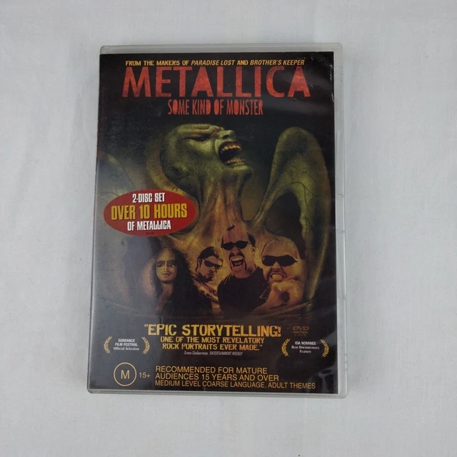 METALLICA - SOME Kind Of Monster PAL DVD Region 4 (2004) (2 Disc Set ...