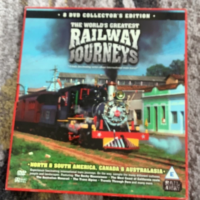 THE WORLD'S GREATEST Railway Journeys 8 Dvd Collector's Edition £8.99 ...