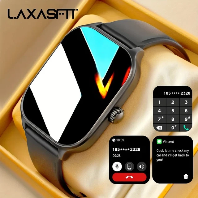 SMART WATCH FITNESS Tracker Blood Pressure Heart Rate Sport Watches Men ...