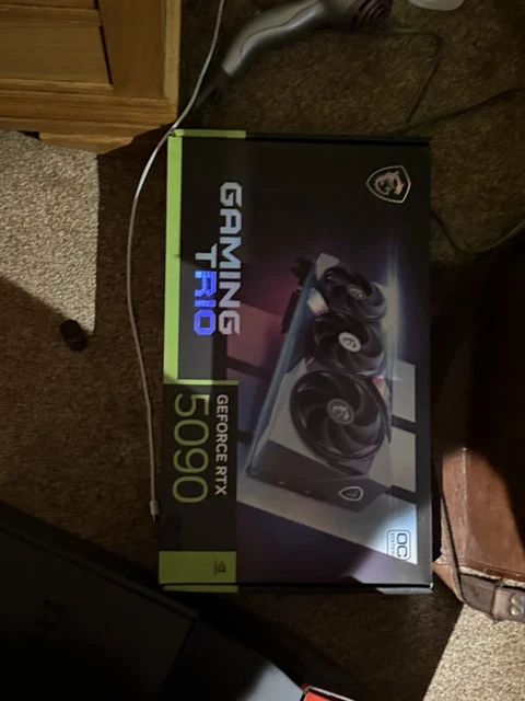 MSI GEFORCE RTX 5090 GAMING TRIO OC 32GB GDDR7 Gaming Graphics Card ...