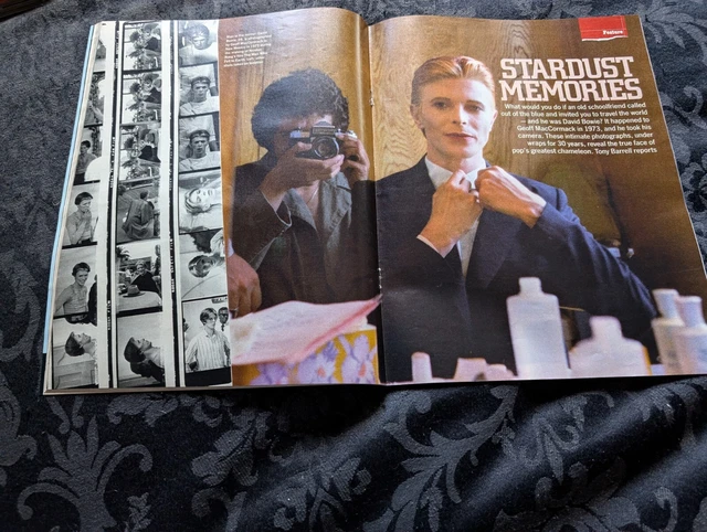 THE SUNDAY TIMES Magazine Supplement Featuring David Bowie May 27th ...