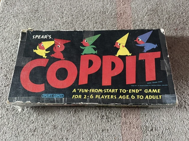 VINTAGE COPPIT BOARD Game By Spears Games Dated 1964 £23.99 - PicClick UK