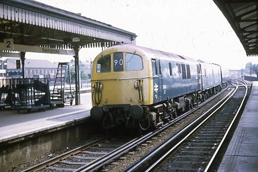 ORIGINAL COLOUR SLIDE of E6102 BR class 74 electro- diesel loco £4.99 ...