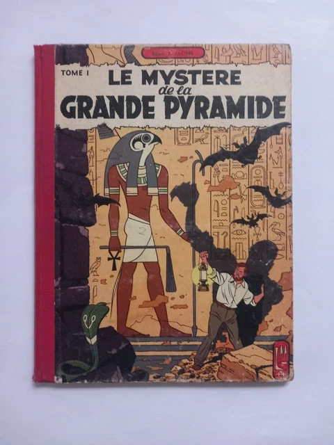 BD BLAKE ET Mortimer -Le Mystere De La Grande Pyramide-Tome 1- Eo-1954 ... BD BLAKE ET Mortimer -Le Mystere De La Grande Pyramide-Tome 1- Eo-1954 ...