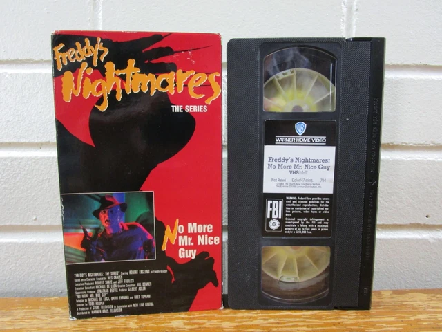 FREDDY'S NIGHTMARES NO More Mr. Nice Guy Series VHS Horror 1991 New ...