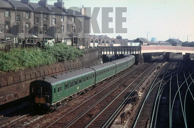 35MM SLIDE BR British Railways Electric EMU Class 4SUB 4662 c1964 ...