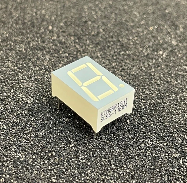 SC56-11EWA (PACK OF 3) Display 7Seg 0.56" Sgl Red 10Dip £8.99 - PicClick UK