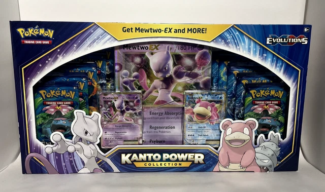 POKÉMON TCG XY Evolutions Kanto Power Collection Mewtwo-EX Box Factory ...