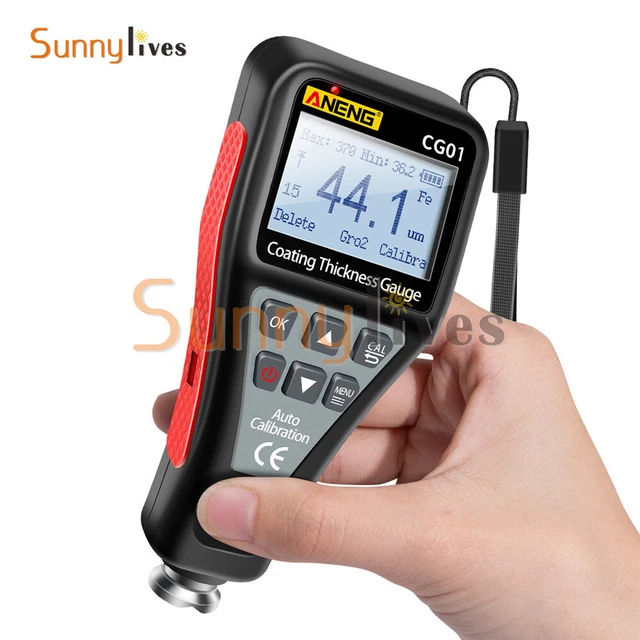 COATING THICKNESS GAUGE for Car Digital Paint Meter Manual Measuring ...