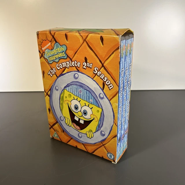 SPONGEBOB SQUAREPANTS THE Complete 2nd Season Series 2 DVD Boxset ...