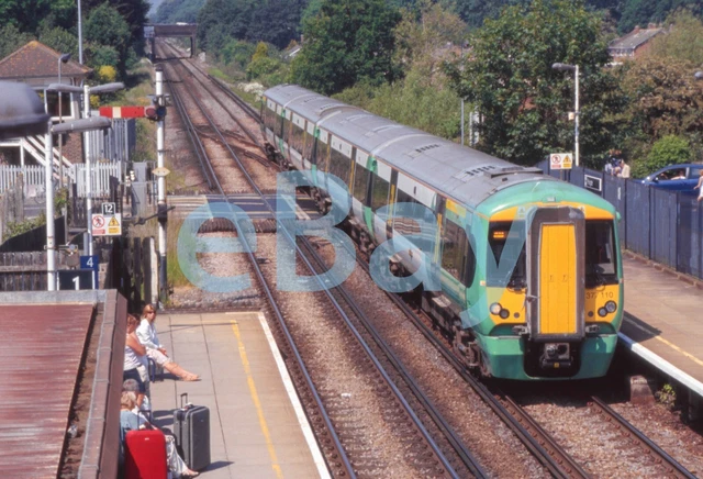 35MM RAILWAY SLIDE of Class 377 377110 @ Polegate Copyright to Buyer £5 ...
