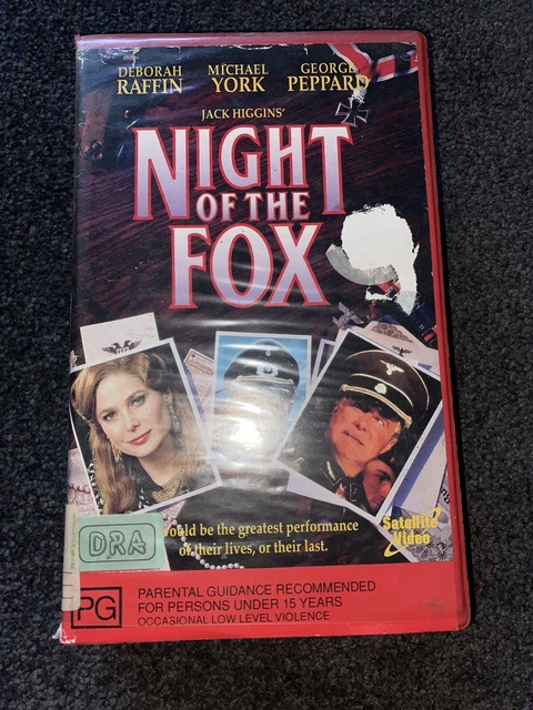 RARE VHS VIDEO Tape NIGHT OF THE FOX Big Box Clamshell Ex-Rental WWII Raffin EUR 12,11 - PicClick FR