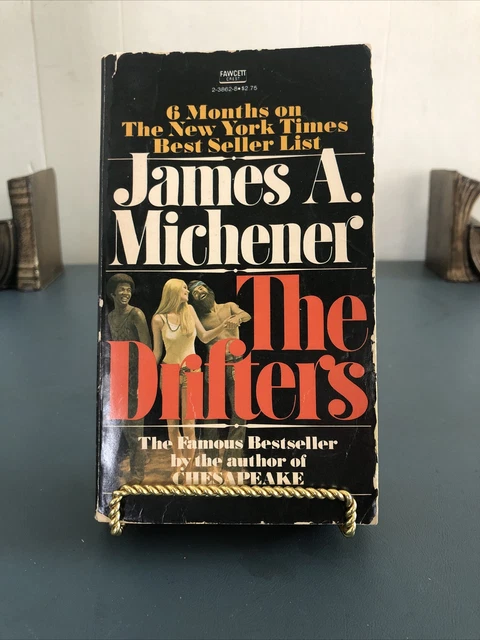 1972 THE DRIFTERS di James A Michener Fawcett Crest Paperback EUR 9,52 ...