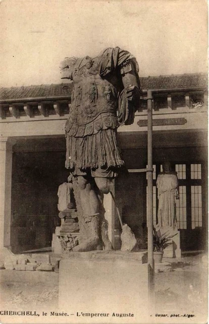 CPA AK GEISER CCHERCHELL il Museo L'imperatore Augusto ALGERIA (757496 ...