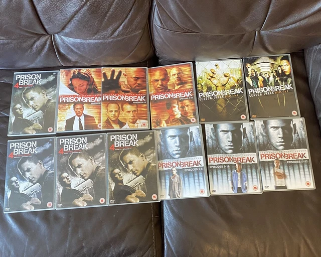 PRISON BREAK DVD Box Set Series Seasons 1,2,3,4 EUR 8,77 - PicClick IT