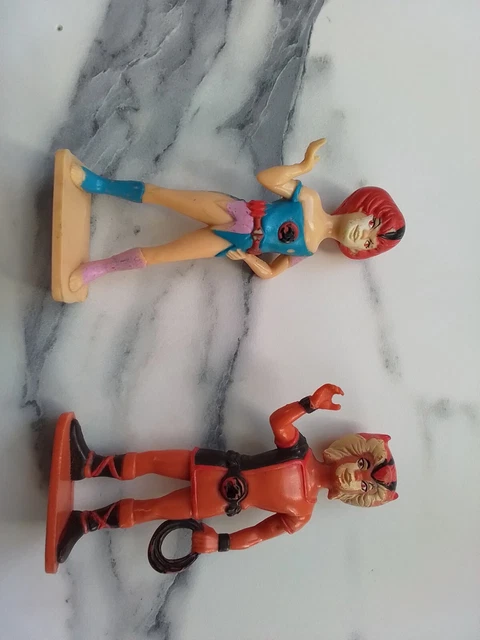 VINTAGE THUNDERCATS WILY Kit And Wily Kat Figures LJN £12.00 - PicClick UK