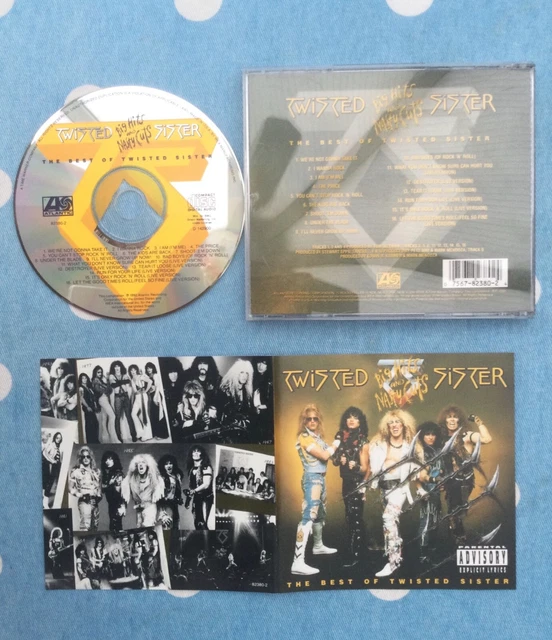 🌟TWISTED SISTER🌟CD ALBUM🌟HARD Rock🌟Heavy Metal🌟80S🌟1980S🌟Uk🇬🇧Seller🌟 £ ...