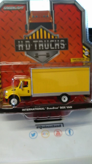 GREENLIGHT HD TRUCKS International DuraStar Box Van (C18) EUR 13,30 ...