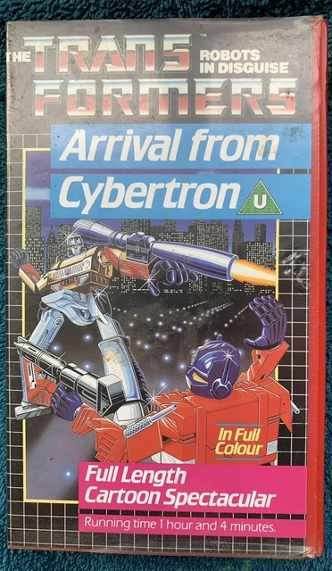 TRANSFORMERS VHS - Arrival from Cybertron £0.99 - PicClick UK