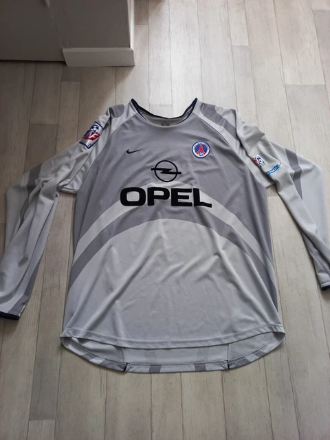 MAILLOT PSG 2001-02 Préparé/Porté #21 Ronaldinho EUR 100,00 - PicClick FR