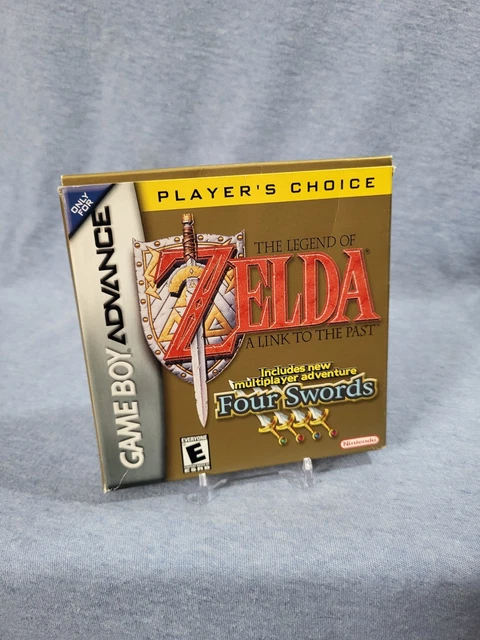 LEGEND OF ZELDA A Link to the Past (GameBoy Advance GBA) BOX AND MANUAL ...