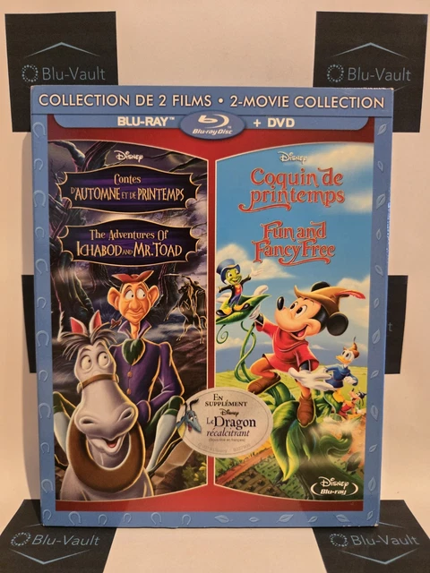 THE ADVENTURES OF Ichabod and Mr. Toad/ Fun & Fancy Free - Blu Ray ...