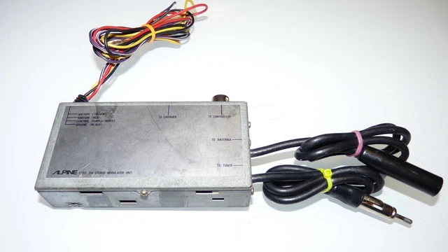 VINTAGE OLD SCHOOL Alpine 1200 FM stereo Modulator Unit Changer Control ...