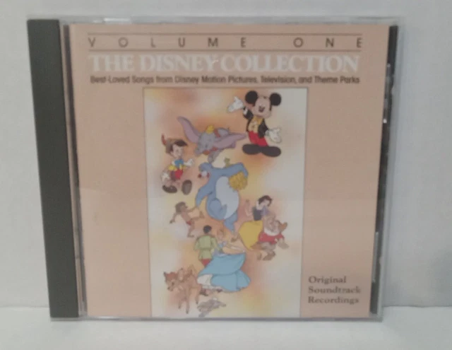 THE DISNEY COLLECTION Volume One Cd 1987 Disneyland/Vista Records Cd ...
