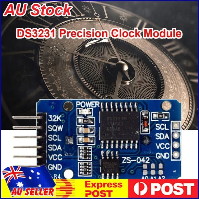 Precision Clock Module 33 55v Iic Rtc Real Time Clock Memory Module No 1374 Picclick Au